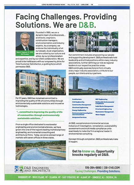 Awards & Press | D&B Engineers and Architects